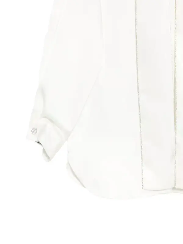 SIMONA CORSELLINI Crystal-embellished Blouse