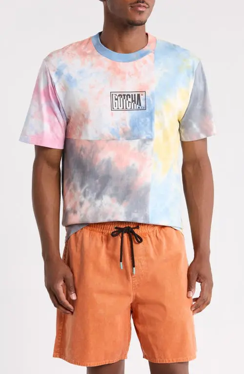 GOTCHA Ocean Beach Tie-dye T-shirt