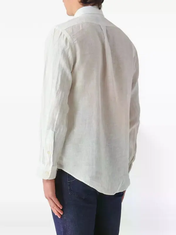 Polo Ralph Lauren Logo-embroidered Button-down Shirt - White
