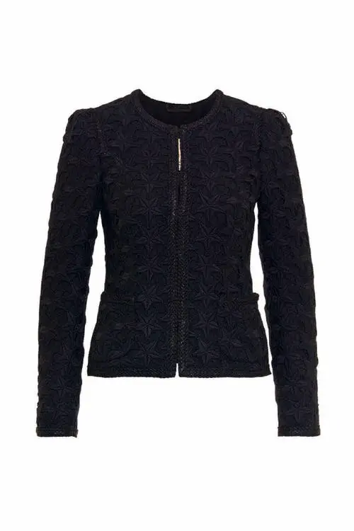 MAISON COMMON Wool Macramé Jacket