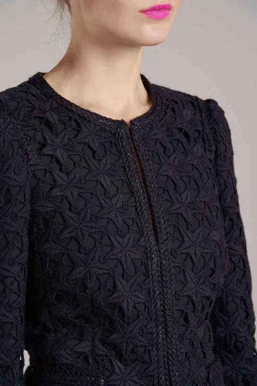 MAISON COMMON Wool Macramé Jacket