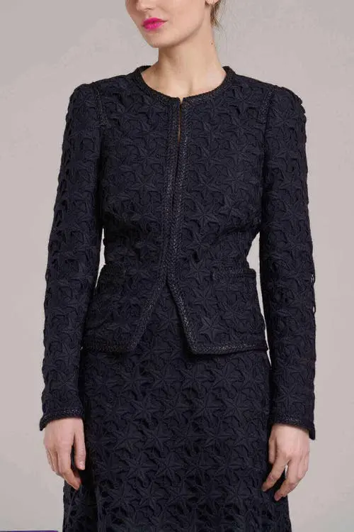 MAISON COMMON Wool Macramé Jacket