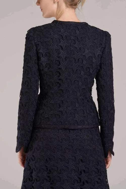 MAISON COMMON Wool Macramé Jacket