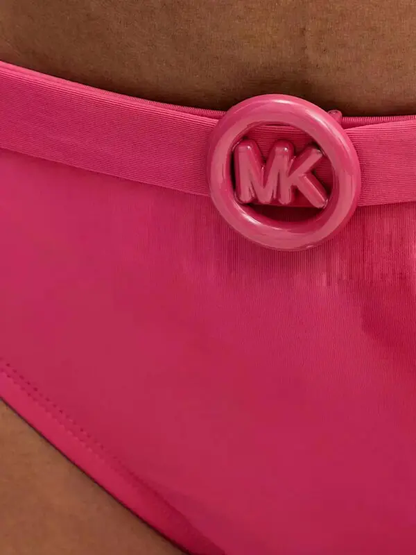Michael Kors Logo Belted Bikini Bottoms