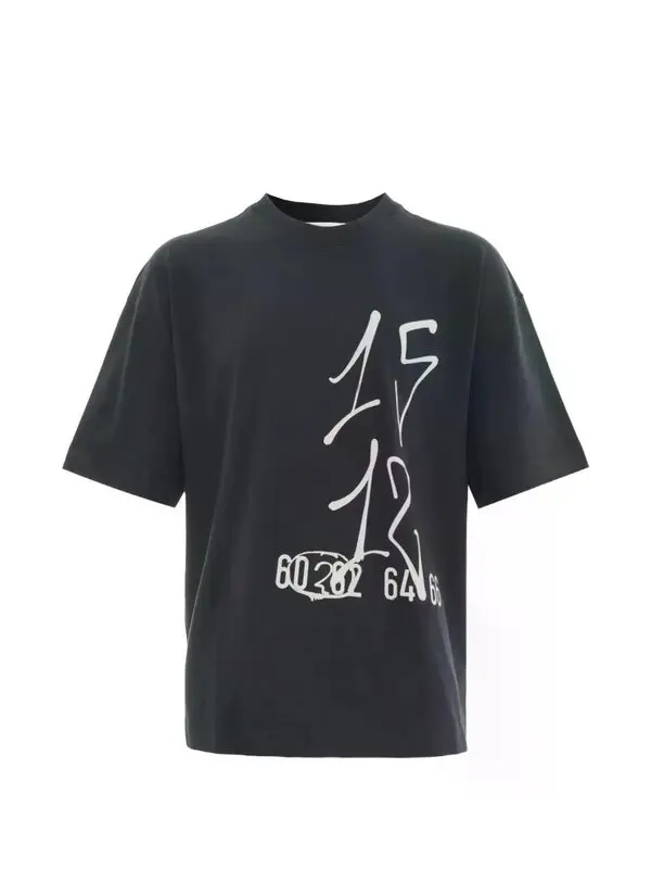 APPLIED ART FORMS Lm1-4 Oversized T-shirt - Black