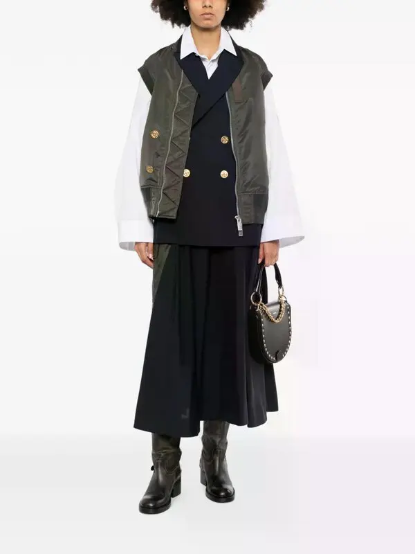 Sacai Layered Bomber Gilet