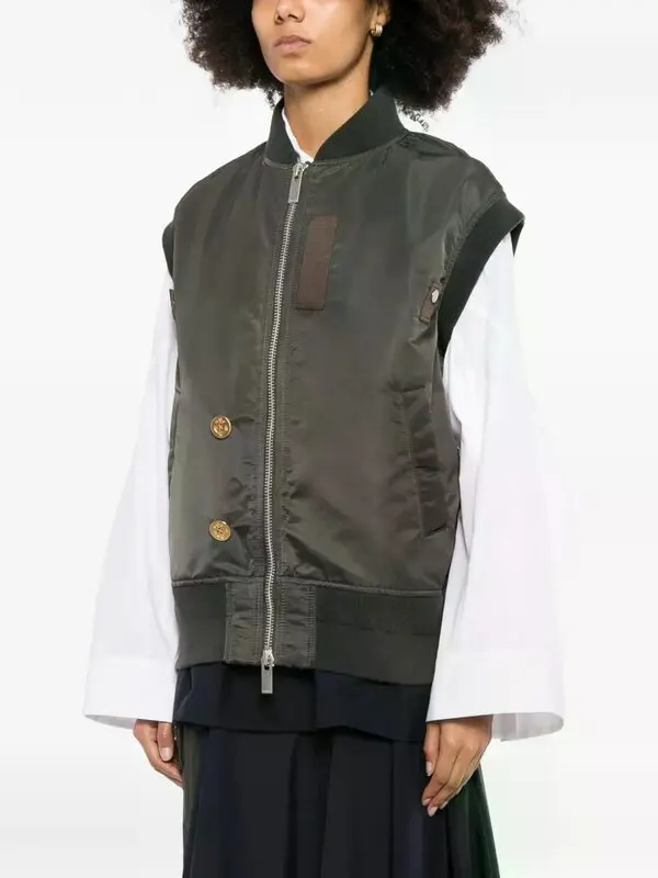 Sacai Layered Bomber Gilet