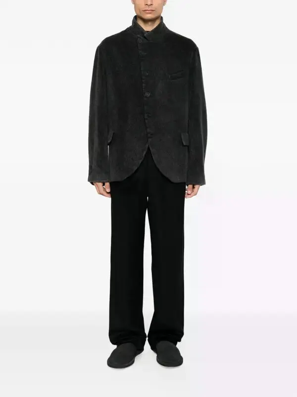 Avant Toi High-neck Button-up Blazer
