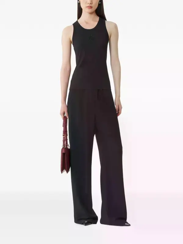 LANVIN Drawstring Wide-leg Trousers