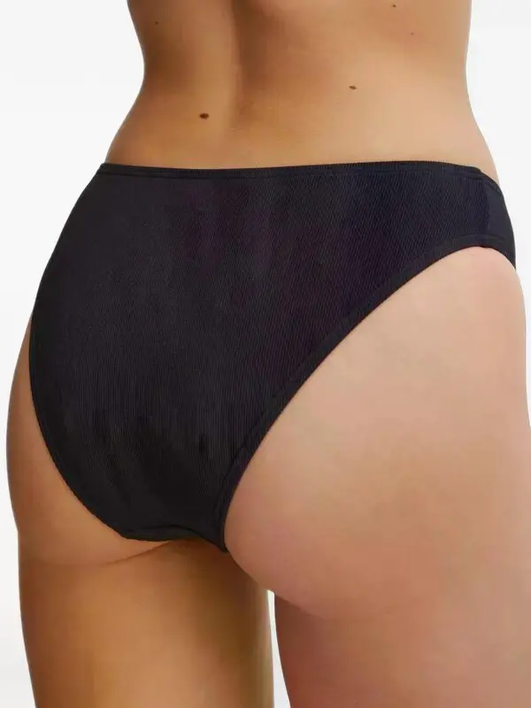 Michael Kors Ribbed-knit Bikini Bottoms