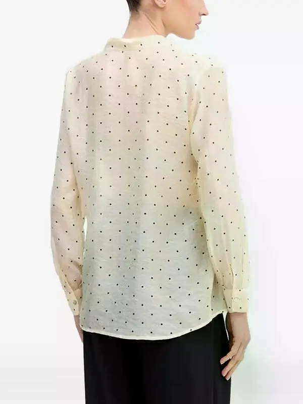 BENETTON Tie-neck Shirt