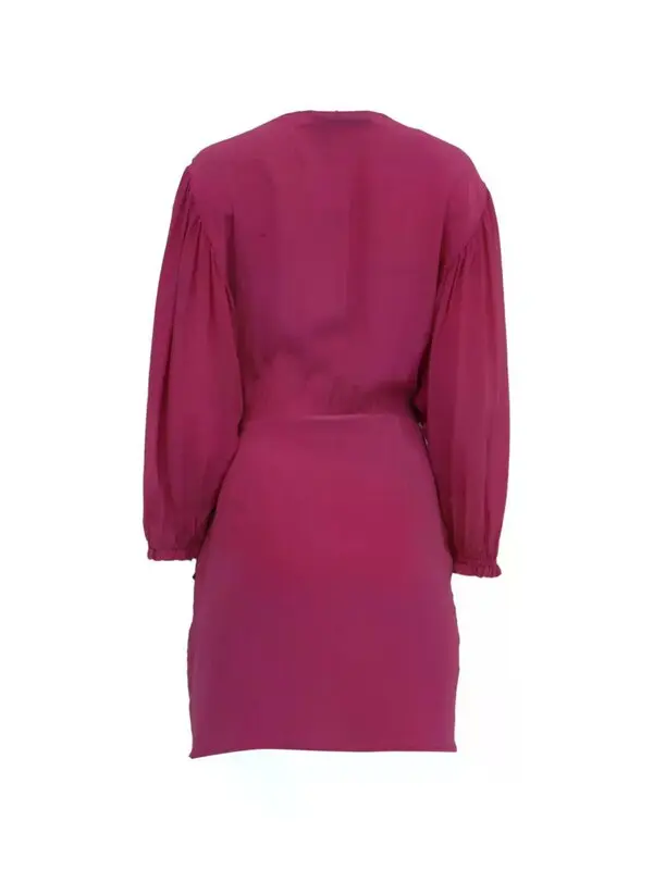 IRO PARIS Nirvana Wrap Mini Dress
