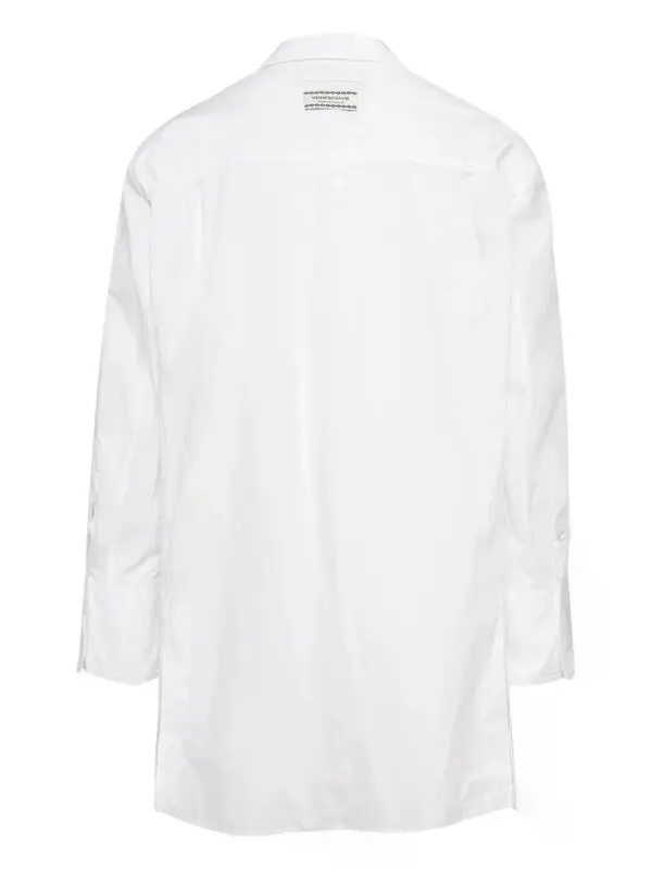 Undercover Single-breasted Cotton Blazer - White
