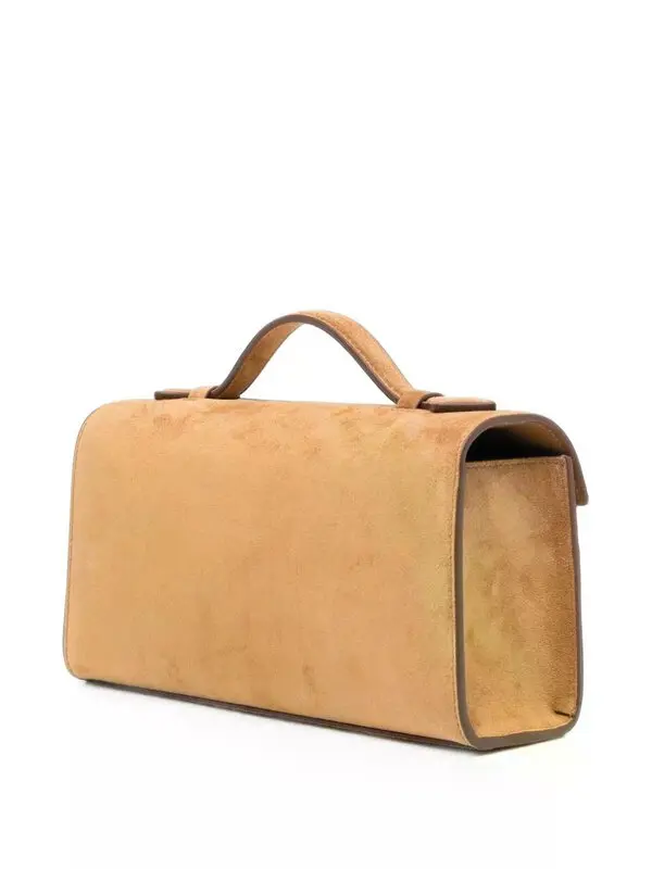 Savette Suede Top-handle Shoulder Bag