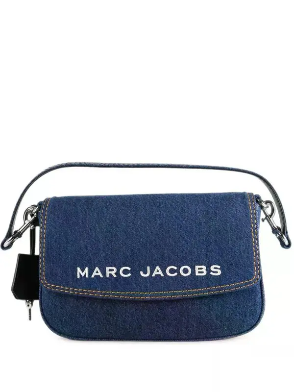 Marc Jacobs Logo-print Shoulder Bag - Blue
