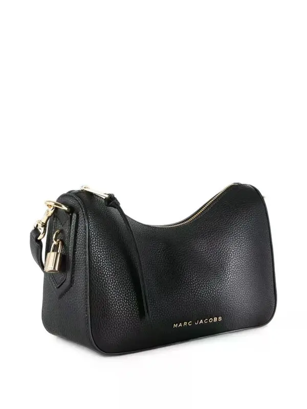 Marc Jacobs Logo-print Pebbled Leather Shoulder Bag