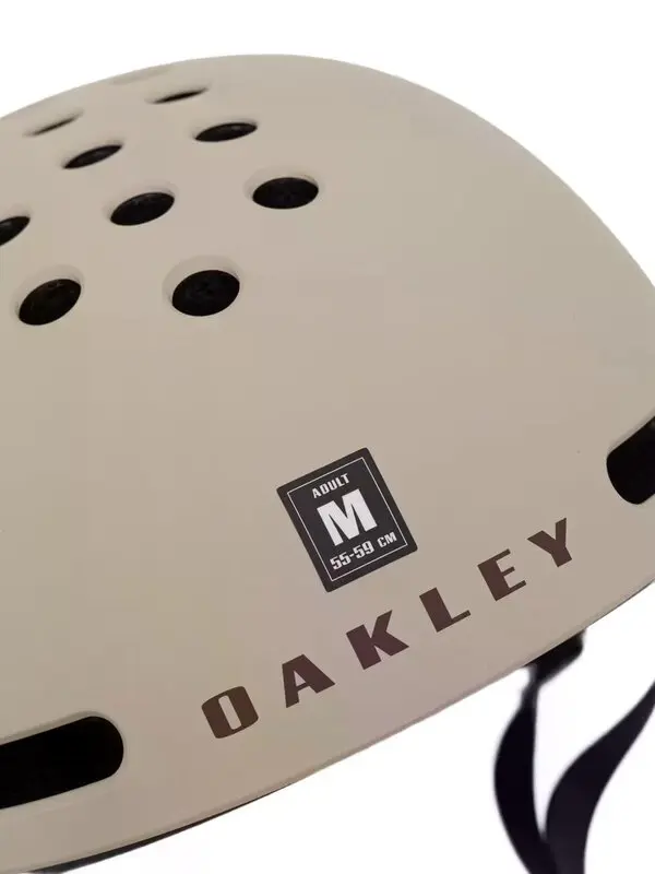 Oakley Street Logo-print Perforated Helmet - Neutrals