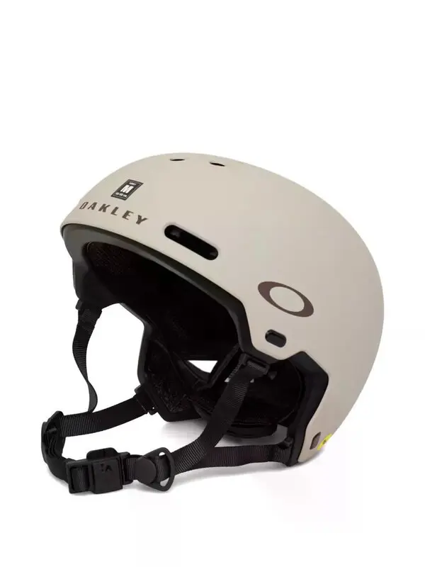 Oakley Street Logo-print Perforated Helmet - Neutrals