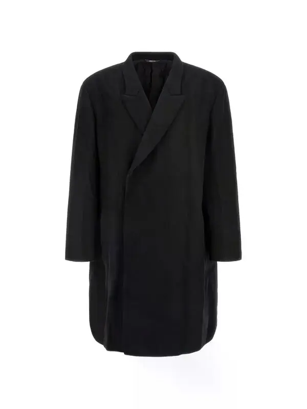 KIKO KOSTADINOV Epelde Double-breasted Wool Coat - Black