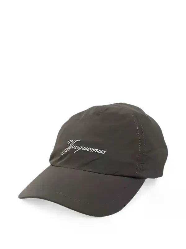 Jacquemus Baluchon Baseball Cap - Grey