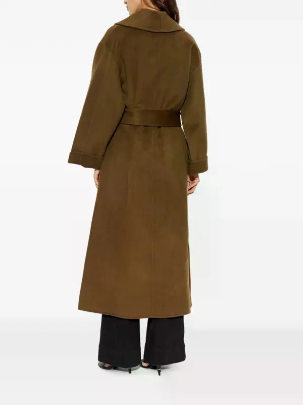 BY MALENE BIRGER Trullem Belted Shawl-collar Coat