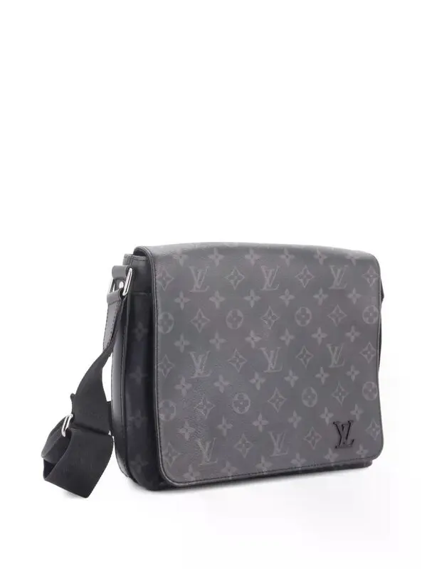 LOUIS VUITTON Monogram Eclipse Canvas Messenger Bag Pm