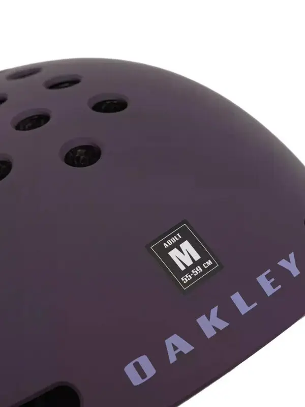 Oakley Street1 Perforated Logo Print Helmet - Purple