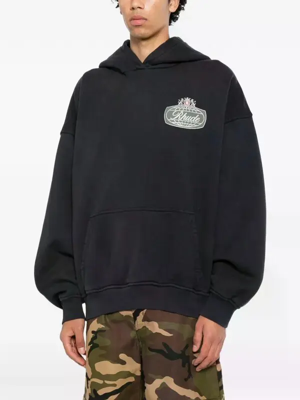 Rhude Desert Racing Team Logo Hoodie