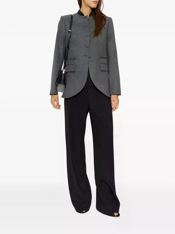 BY MALENE BIRGER Claye Button-up Blazer - Grey