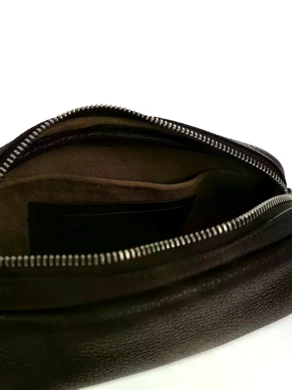 Loewe Small Pebble Messenger Bag - Brown