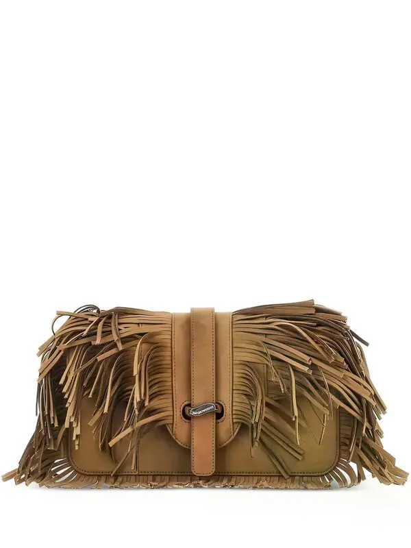 Emporio Armani Boteh Capsule Shoulder Bag - Neutrals