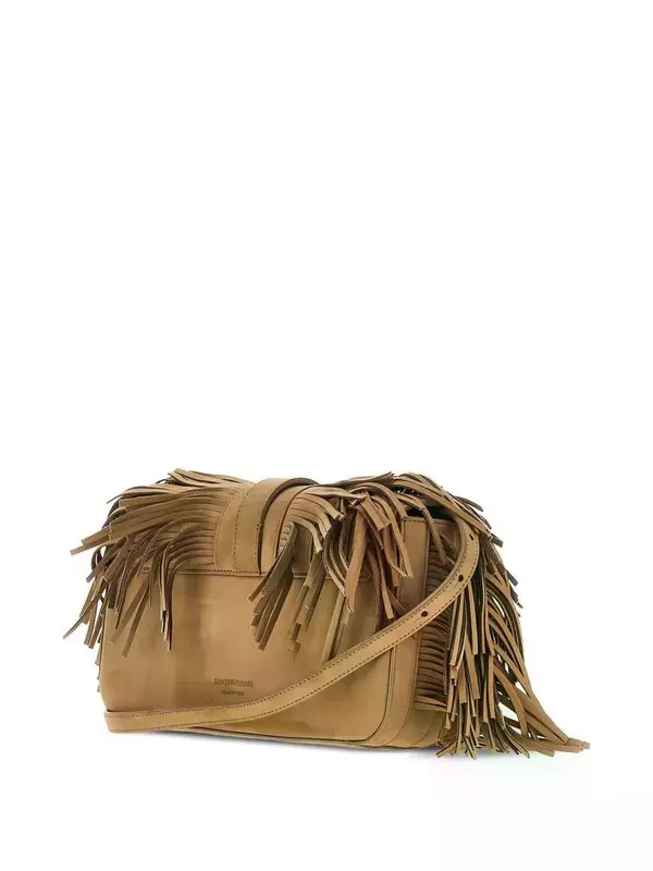 Emporio Armani Boteh Capsule Shoulder Bag - Neutrals