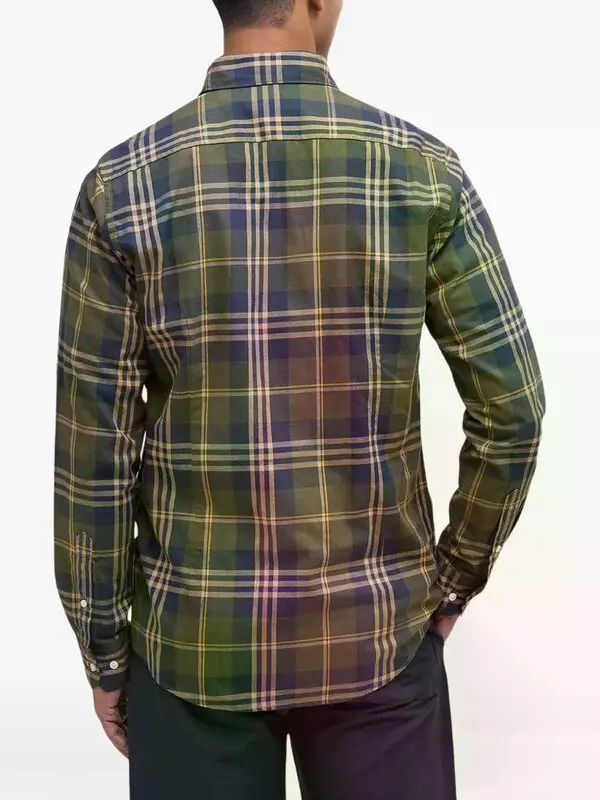Barbour Edgar Tartan-print Button-down Shirt