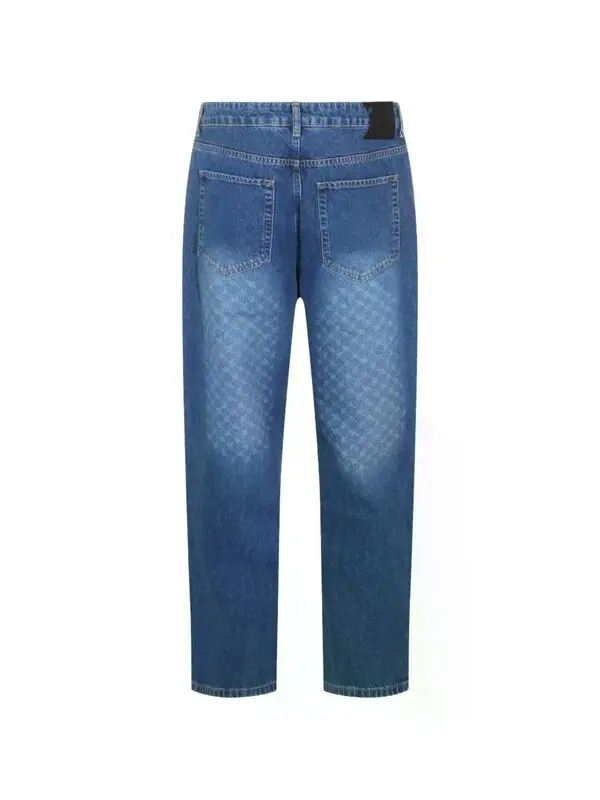 DAILY PAPER Monogram-print Loose-fit Jeans