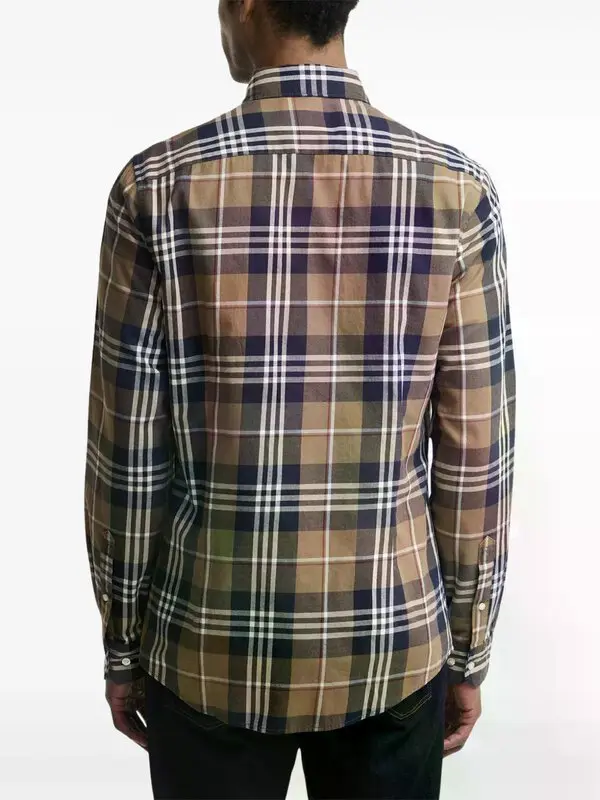 Barbour Edgar Check-pattern Button-down Shirt