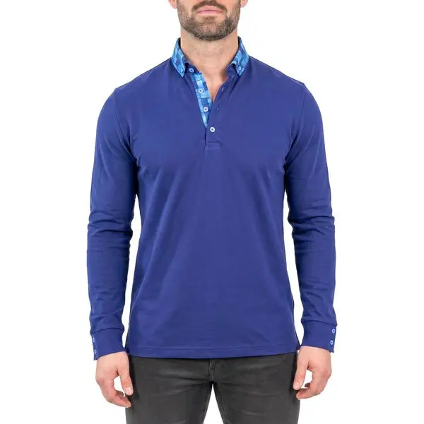 MACEOO Newton Long Sleeve Polo