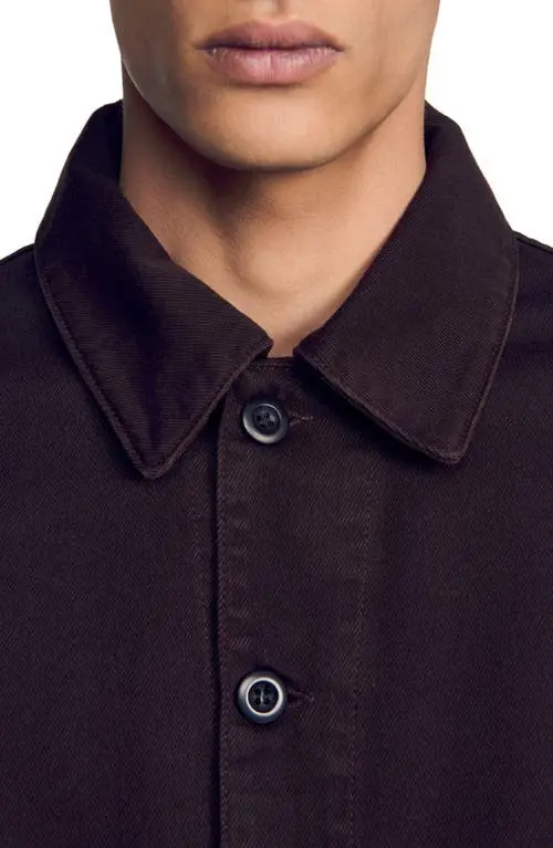 Sandro Denim Worker Jacket