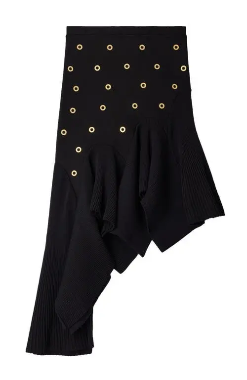 Sandro Studded Knit Skirt