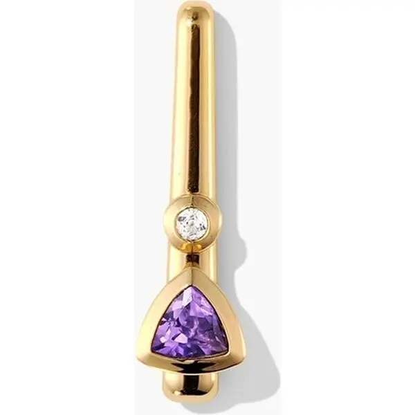Mejuri Puzzle Sliding Charm - Amethyst