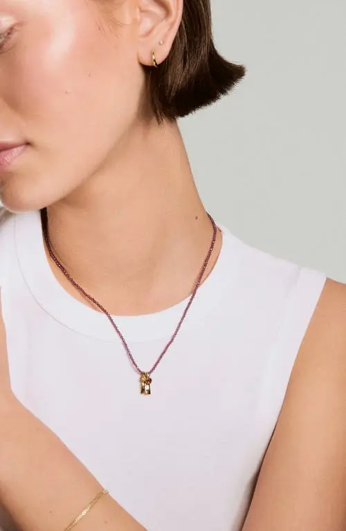Mejuri Puzzle Sliding Charm - Pearl
