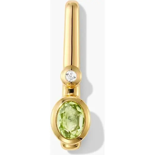 Mejuri Puzzle Sliding Charm - Peridot