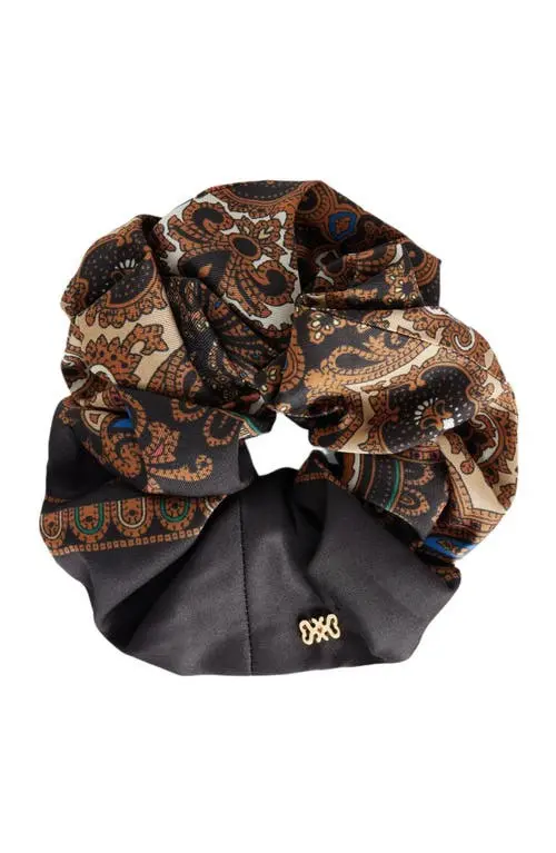 Sandro Scarf Print Scrunchie