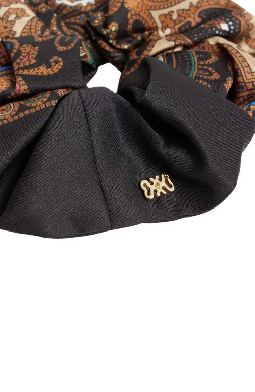 Sandro Scarf Print Scrunchie