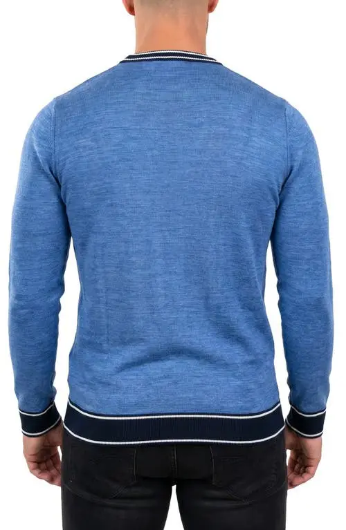 MACEOO Merino Wool Crewneck Sweater