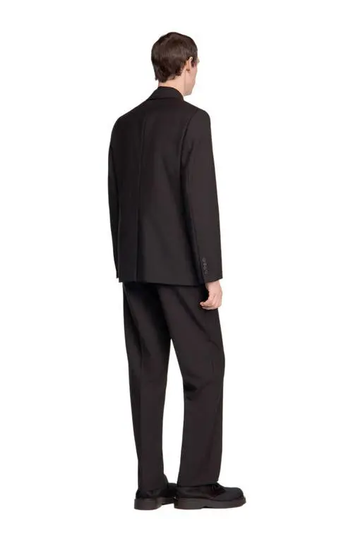 Sandro Virgin Wool Suit Jacket