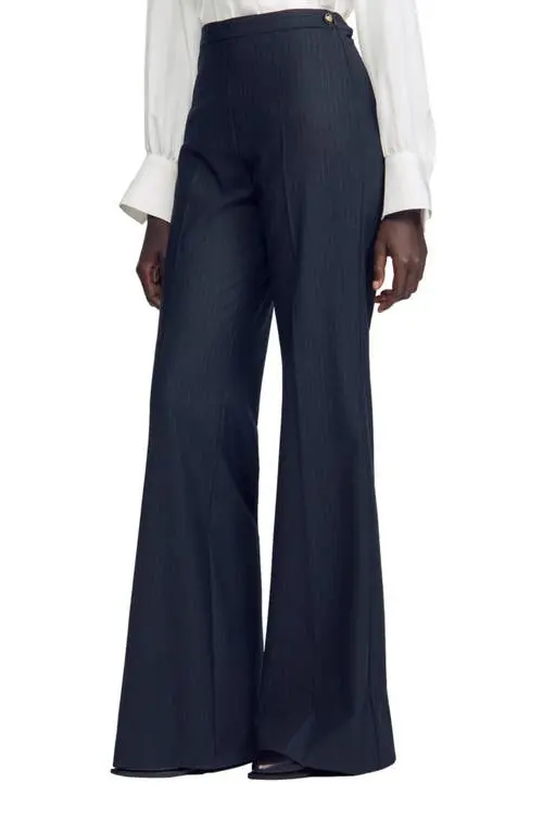 Sandro Wool Suit Trousers