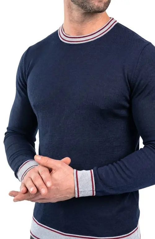 MACEOO Merino Wool Crewneck Sweater