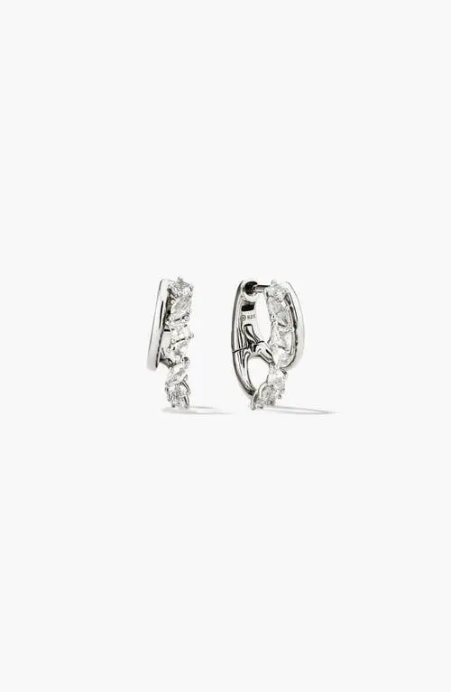 Mejuri Ella Double Hoop Earrings - Sterling Silver