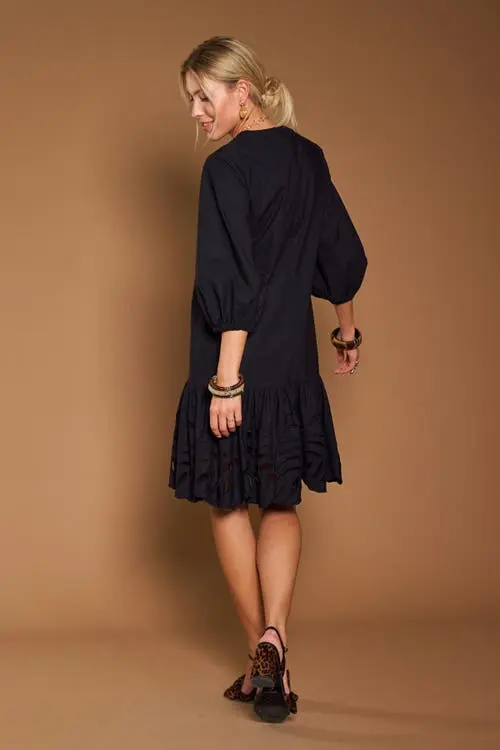 MAISON COMMON Cotton Dress With Embroidery