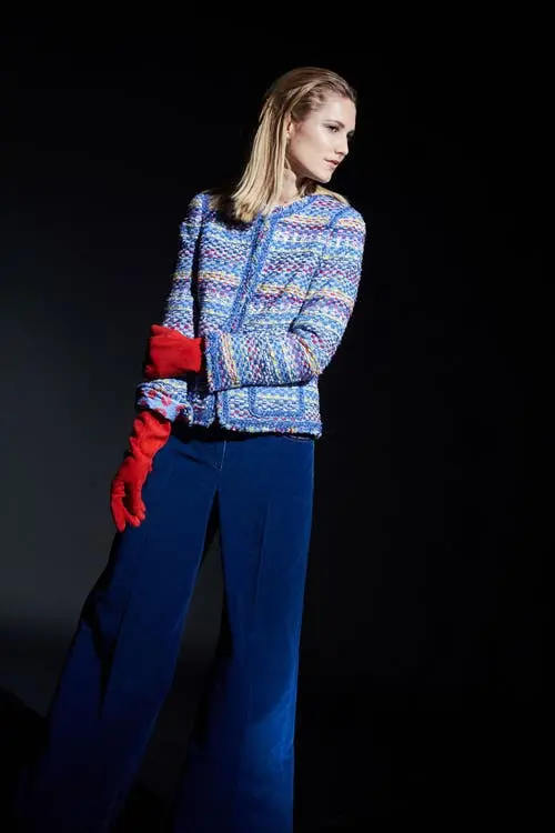 MAISON COMMON Wide Leg Velvet Jeans